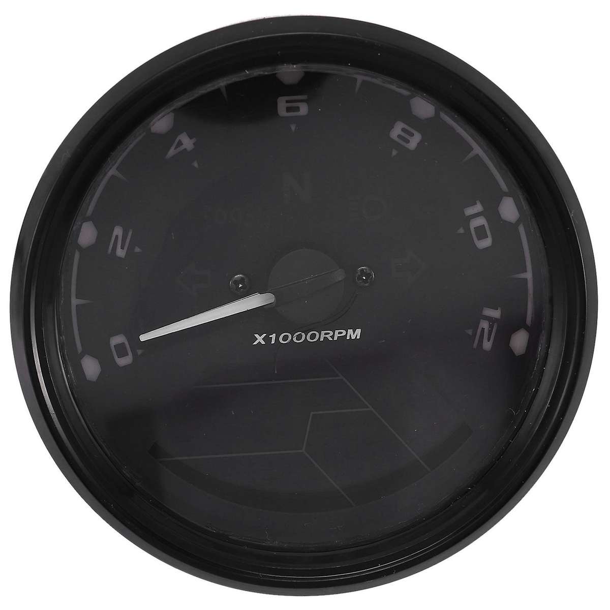 Other - Universal LCD Digital Motorcycle Odometer Speedometer ...