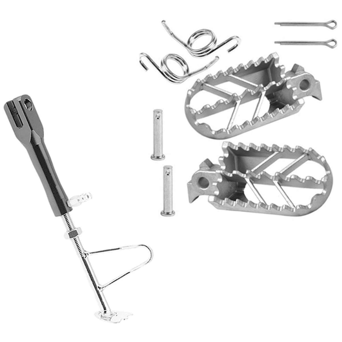 Other Motorcycle Parts - Black Cnc Motorcycle Kickstand Side Stand ...