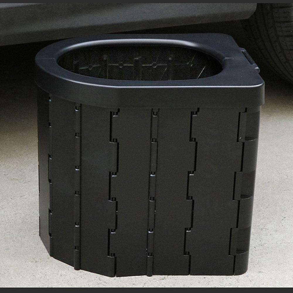 Other - Portable Toilet Folding Commode Porta Potty Car Toilet Black ...