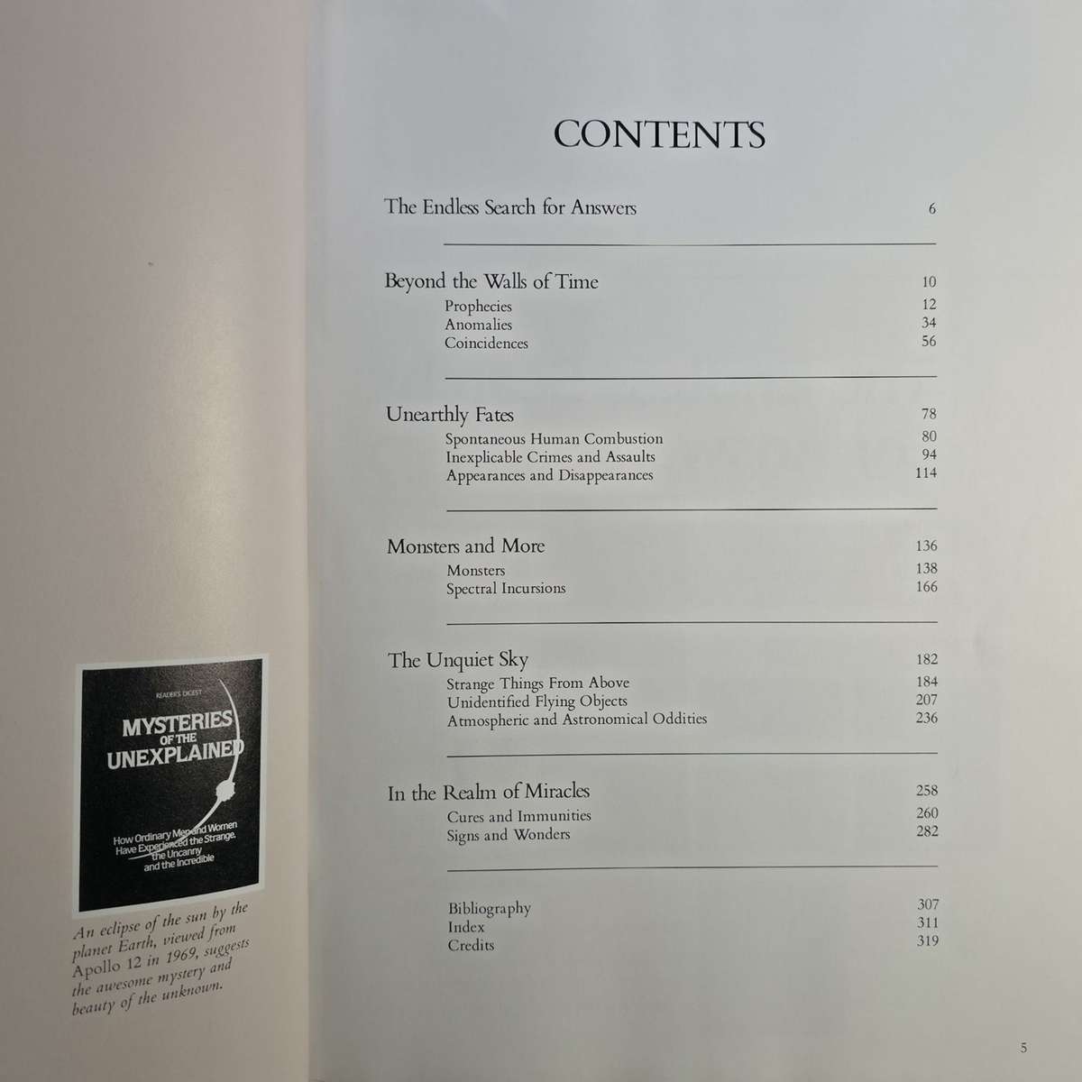 Other Non-Fiction - Mysteries of the Unexplained Carroll C. Calkins ...