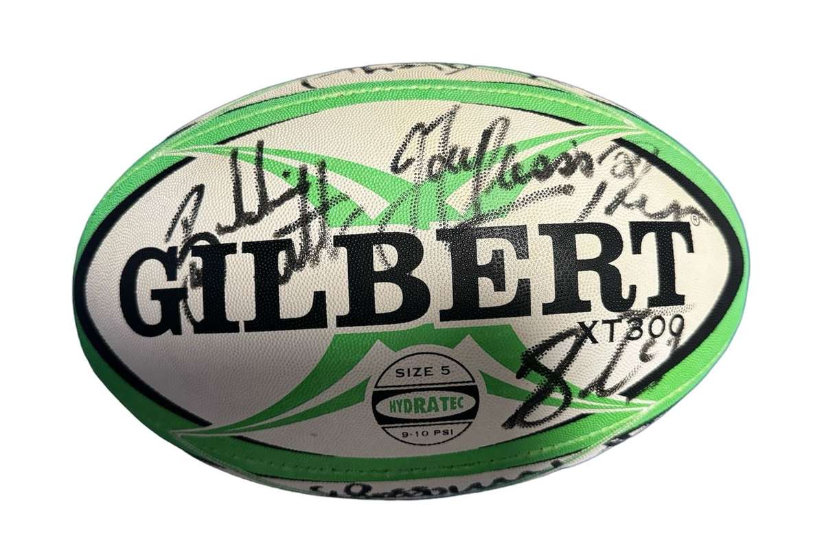Sporting Memorabilia - Rugby Ball Signed by Several Springboks for sale ...