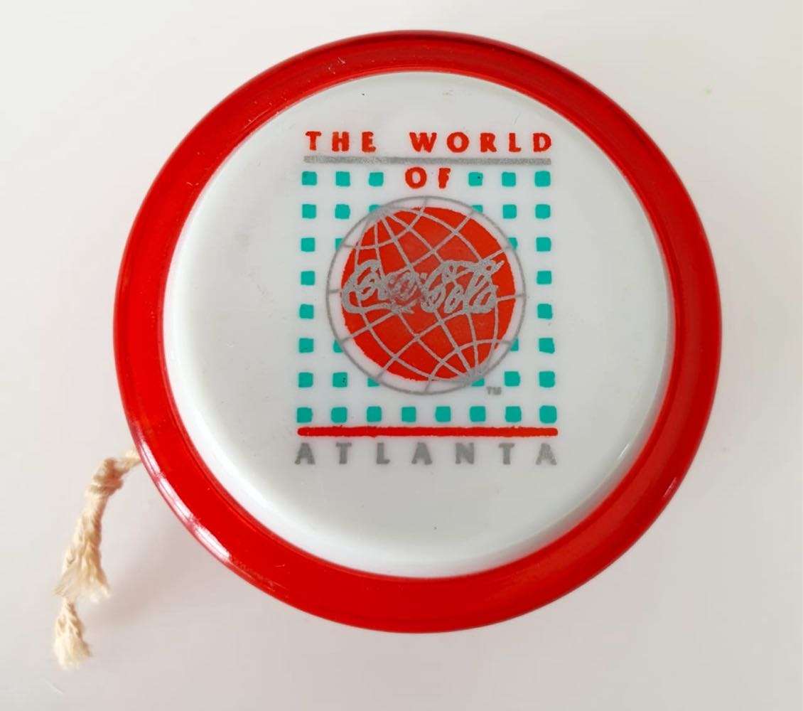 Classic Toys - STUNNING VINTAGE YO YO - COCA COLA ATLANTA BRANDED ...