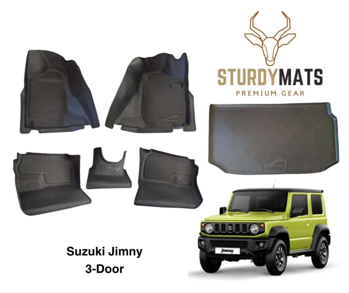 Floor Mats - Suzuki Jimny 3rd Gen Heavy Duty Moulded Mats was listed ...