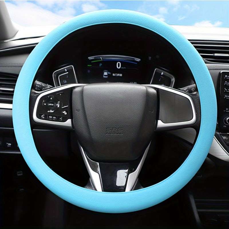 Steering Wheels & Covers - Car Steering Wheel Cover Black was sold for ...