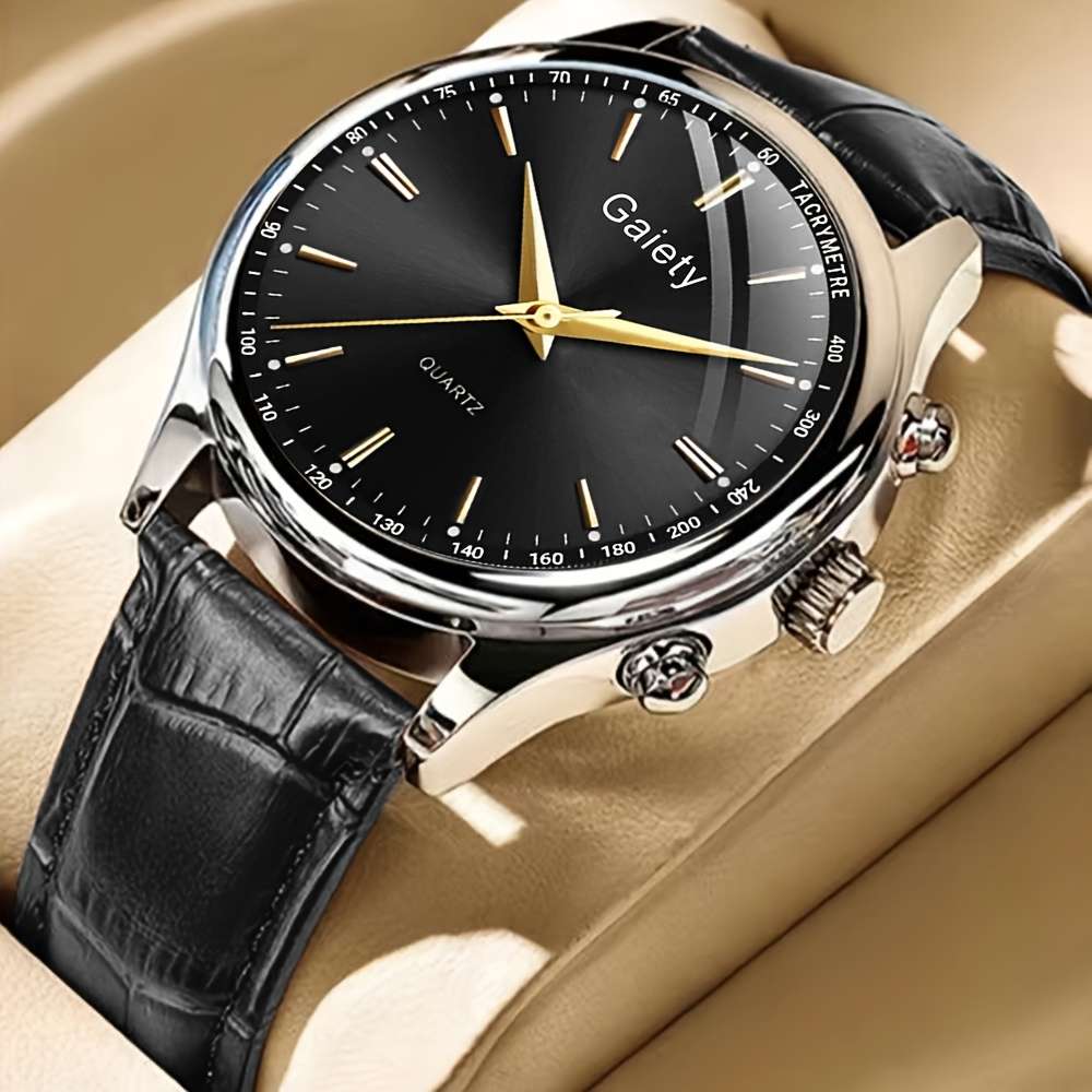 Men's Watches - Premium Gaiety Premium Men Stylish Belt Luxury Quartz ...