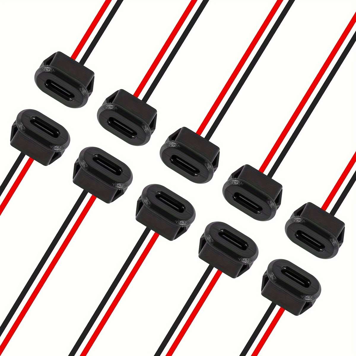 Other Cables & Adaptors - 10pcs Type C Female 2P Solderable Usb C ...
