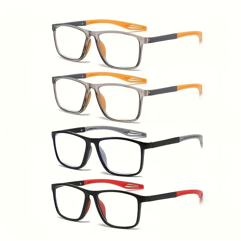 Eyewear - Mens Glasses Color Red Add Gray Add Yellow Add Yellow ...