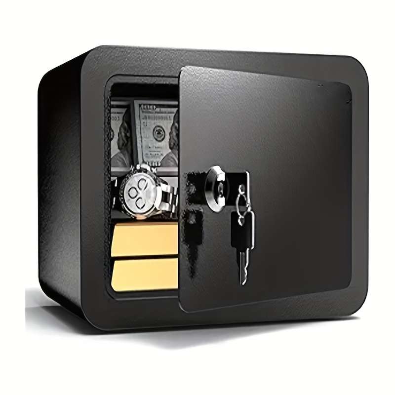 Safes - 2025 Heavyduty Steel Safe With Key Lock Security Box For Home ...