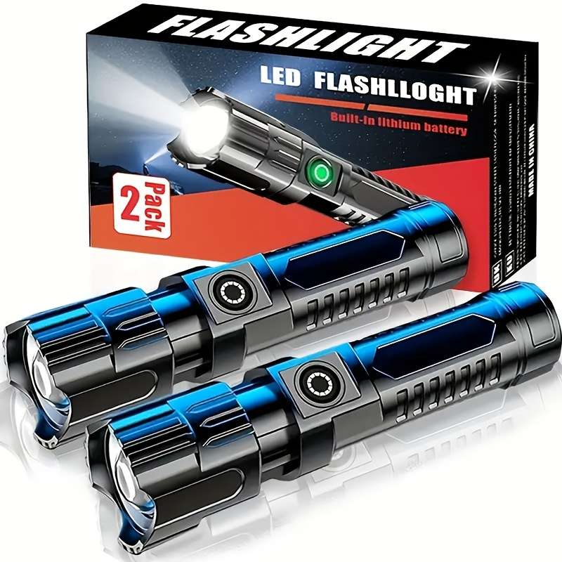 Torches & Headlamps - 2-Pack High Power LED Flashlights for sale in ...