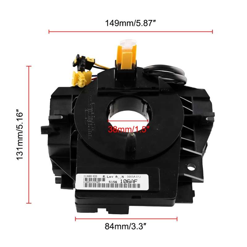 Other Engines & Components - Car Steering Wheel Spiral Cable Clock ...