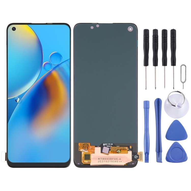 LCD Screens - OLED LCD Screen For OPPO Reno7 Z 5G / Reno6 Lite / Realme 8 4G / A96 5G / A95 4G ...