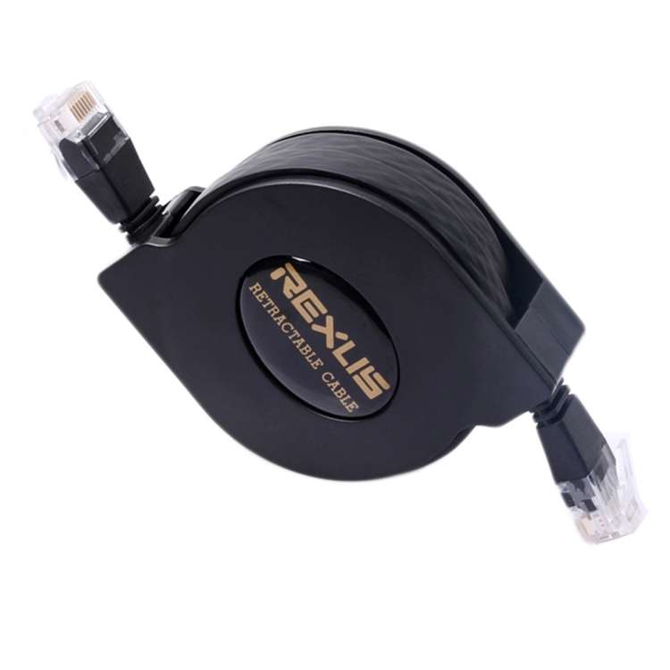 Cabling Tools - REXLIS 1m CAT6 Retractable Flat RJ45 Ethernet Network ...