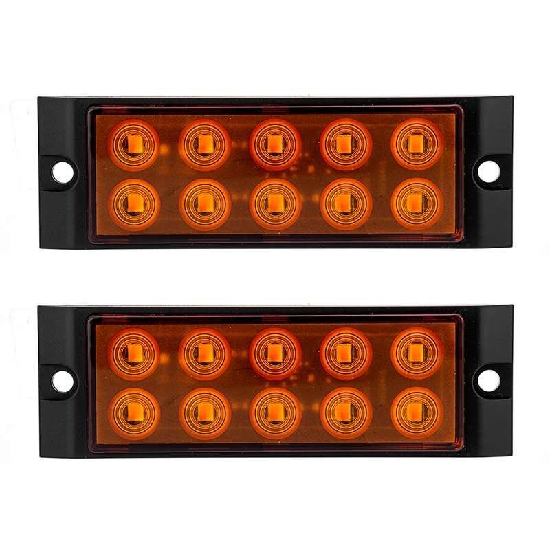 Lights & Indicators - 2pcs Car / Truck 10LEDs Side Marker Indicator ...