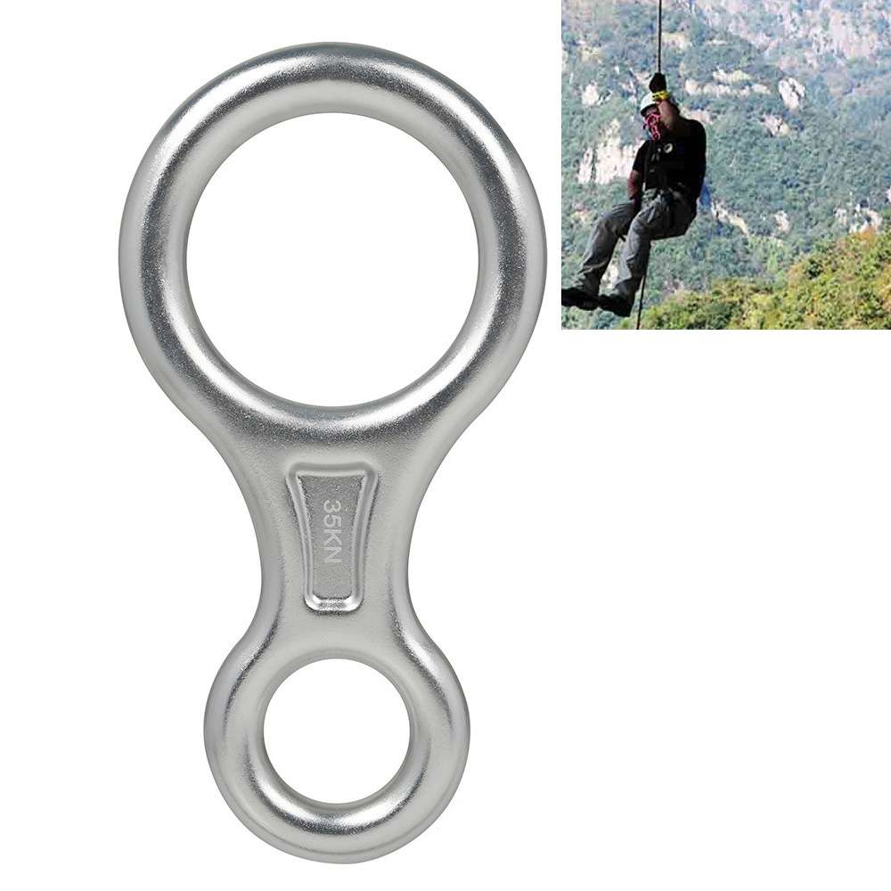 Harnesses - Climbing Rescue Figure 8 Descender Rappelling Gear Belay ...