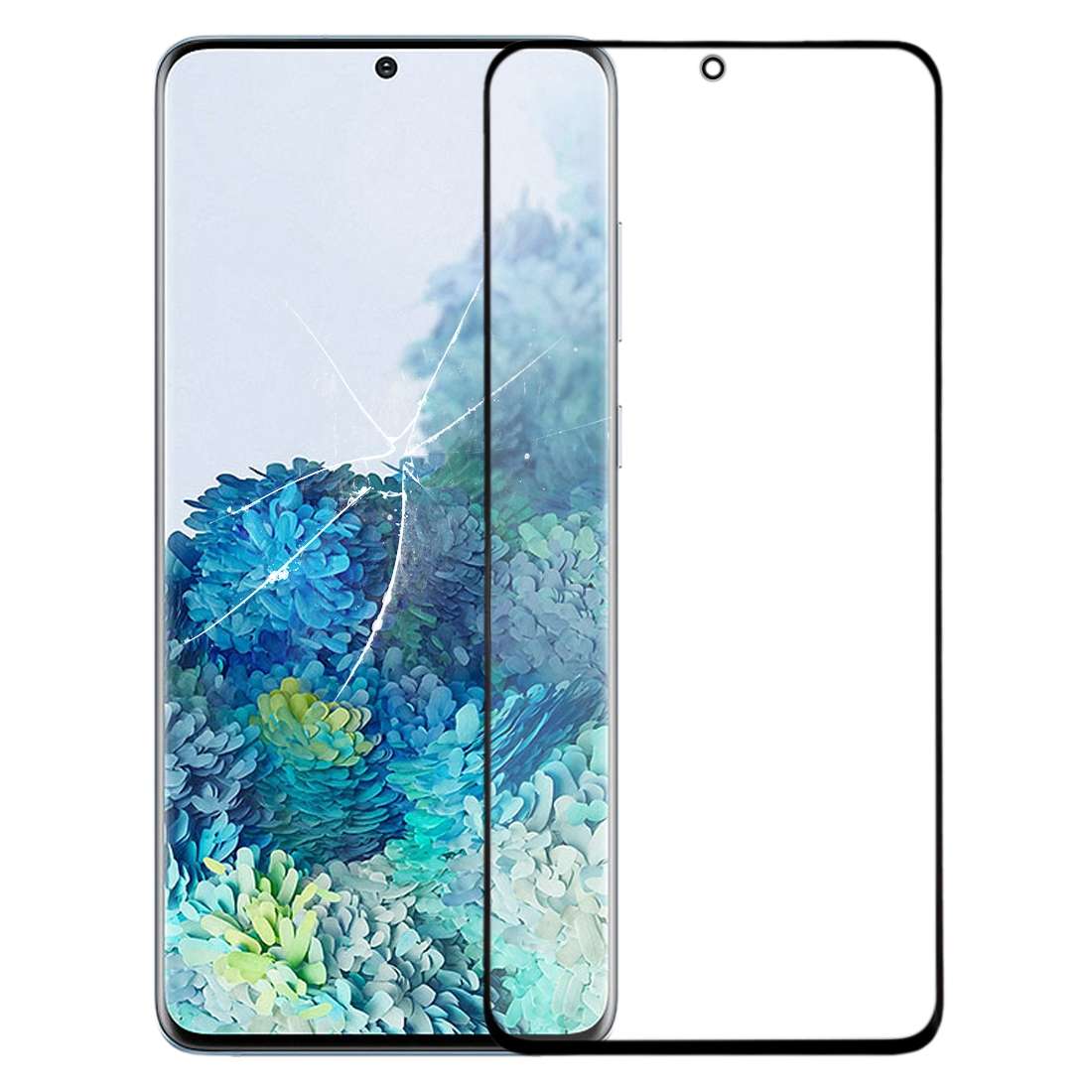 Lens Screens - For Samsung Galaxy S20+ Front Screen Outer Glass Lens ...