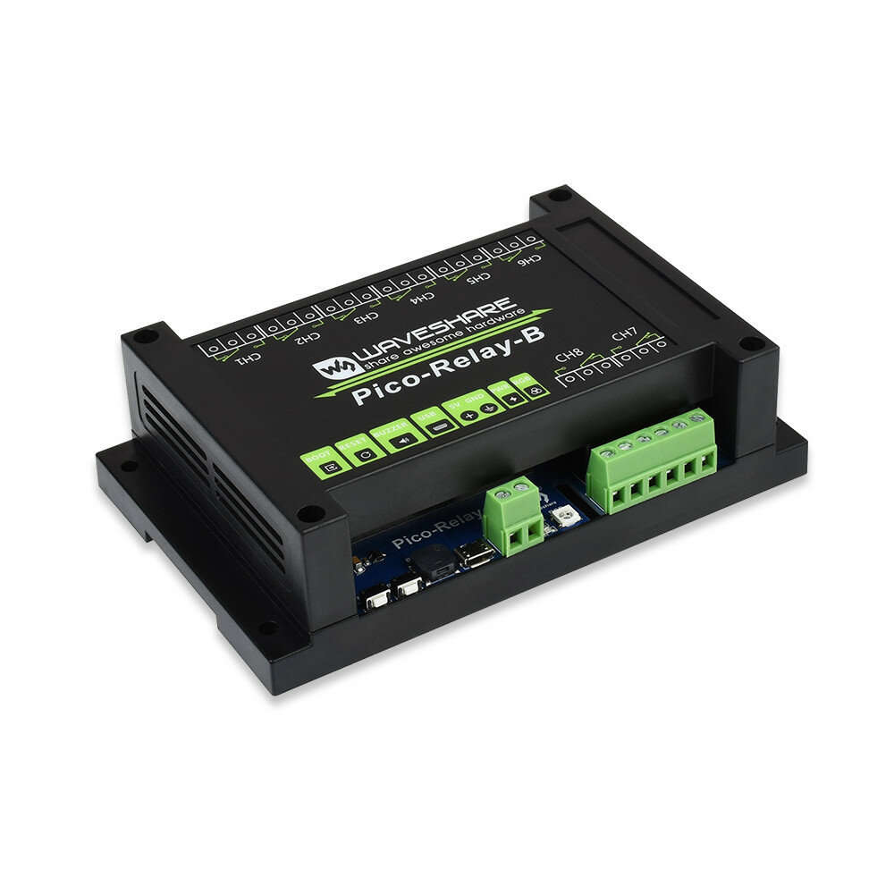 Electronic Components - Industrial Pico 8-Channel Relay Module Power ...