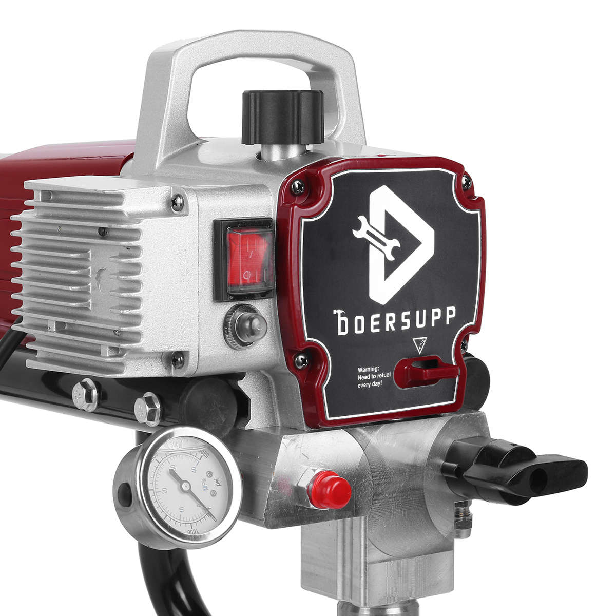 Other Tools - 1800W High Pressure Electric Wall Airless Paint Sprayer Paint Machine Spray was ...