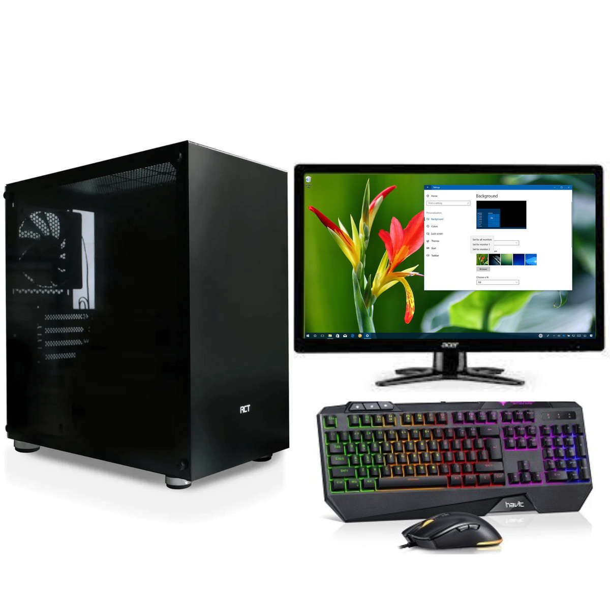 PC Desktops & All-in-Ones - RCT MICRO Gaming PC | Intel Core i7 11700 ...