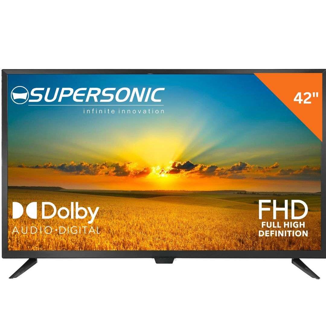 Televisions - Supersonic 42" Full HD Smart TV with Dolby Audio SLM-7501 ...