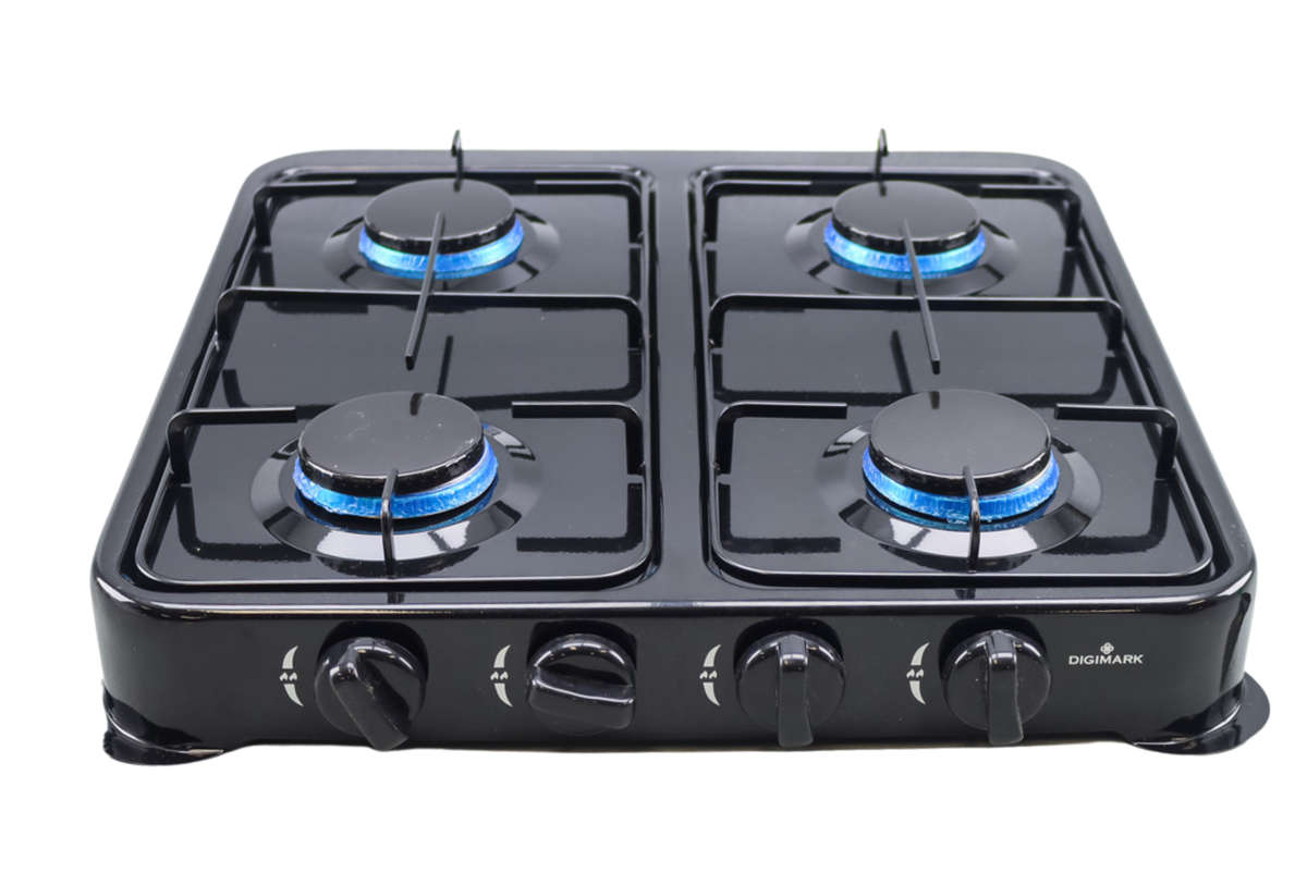 Stoves, Burners & Gas Cylinders - Digimark Stainless Steel 4-Burner Gas ...