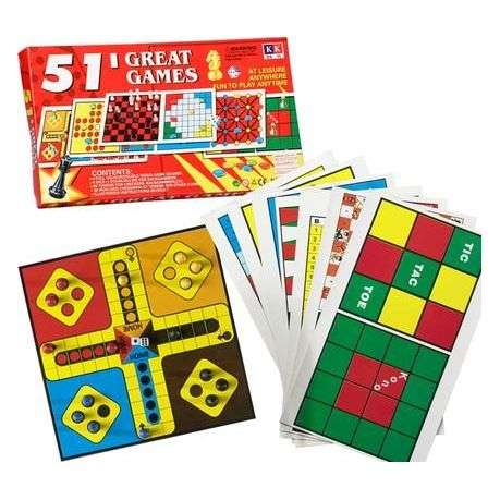 Other Board Games & Cards - Game compendium 50 great games was listed ...