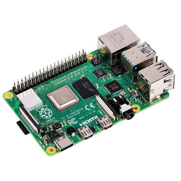 Raspberry Pi - Raspberry Pi 4 Model B - 4GB, Single Board Computer was ...