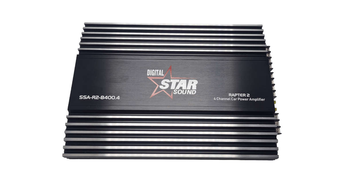Amplifiers & Equalizers - Starsound Rapter 2 8400W 4 Channel Amplifier ...