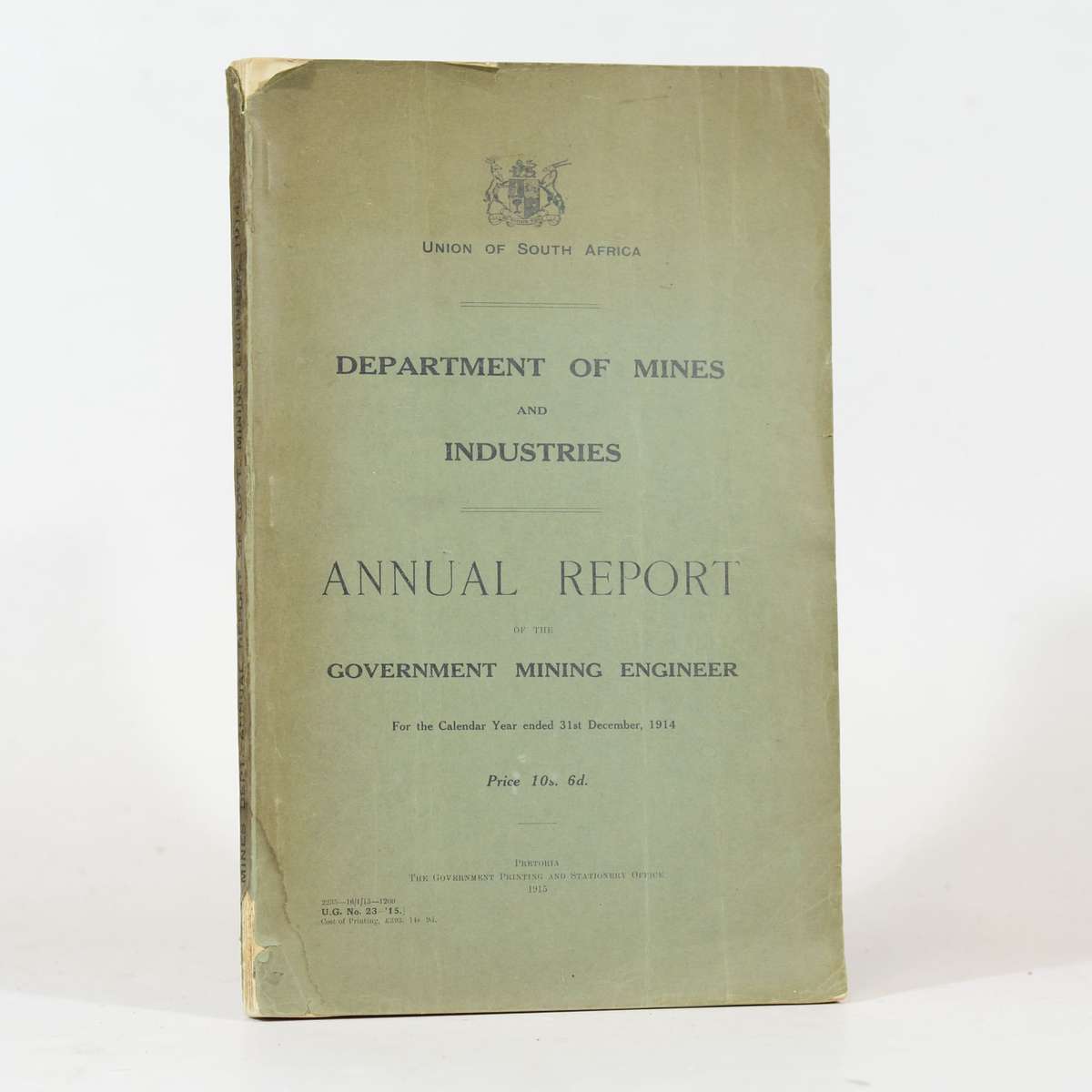 Other Non-Fiction - Annual Report. Mining Section. Department of Mines ...