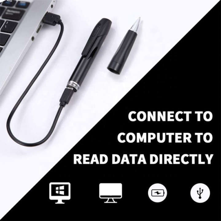 Surveillance Cameras - Small Ballpoint Pen Camera FULL HD 1080P With ...