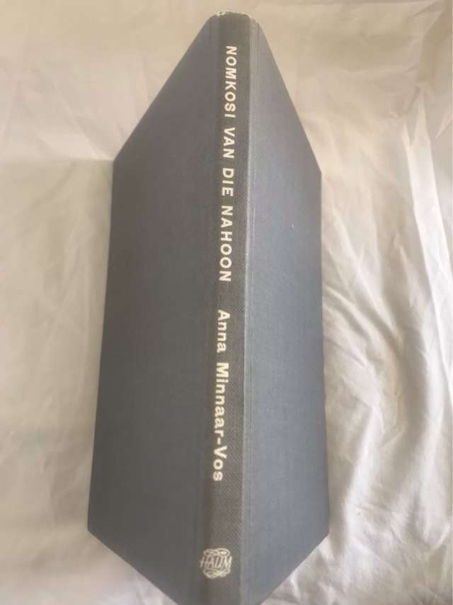 Afrikaans Fiction - Nomkosi van die Nahoon - Anna Minnaar-Vos for sale ...