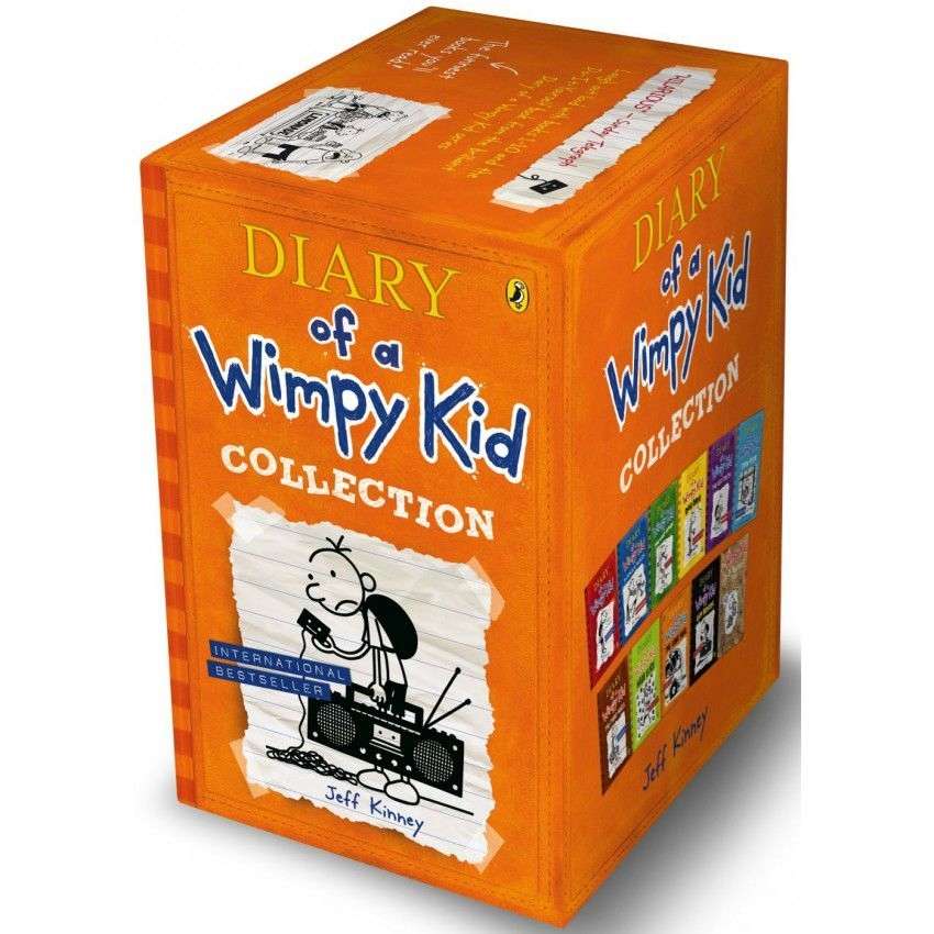 Fiction - Diary Of A Wimpy Kid 11 Book Box-Set was sold for 529.00 on 7 ...