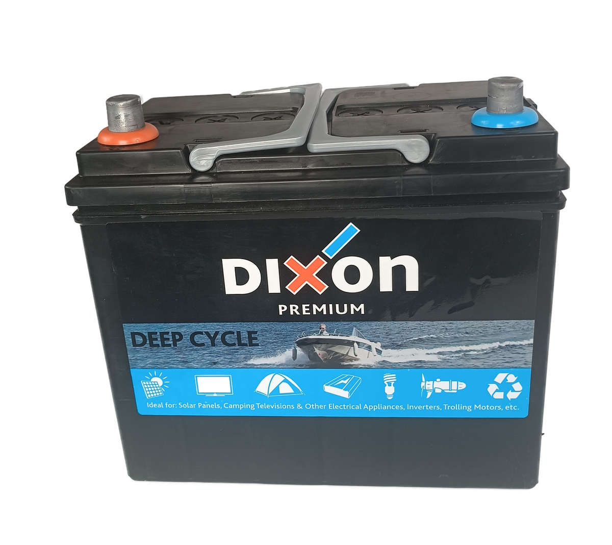 Rechargeable Batteries - 12V 60AH Deep Cycle Battery - Dixon 800 - 1200 ...