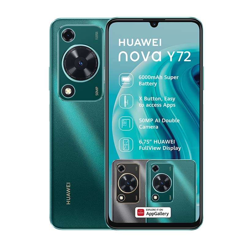 Huawei - Huawei Nova Y72 128GB Dual Sim - Green for sale in ...