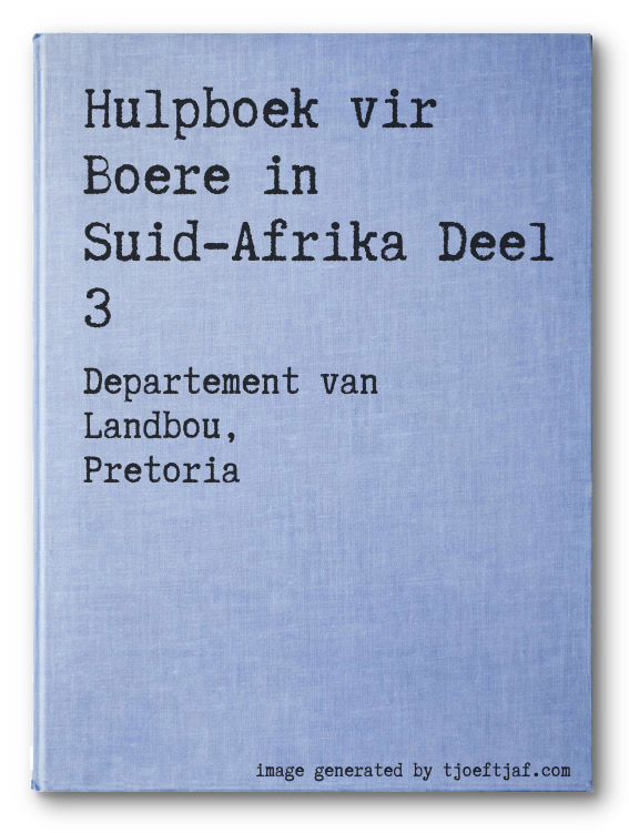Natural Science - Hulpboek vir Boere in Suid-Afrika Deel 3 for sale in ...
