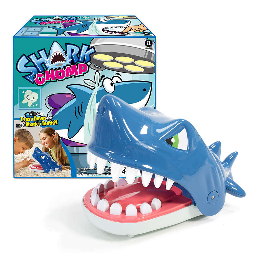 Board Games - Ambassador - Shark Chomp Game- Damaged Packaging for sale ...