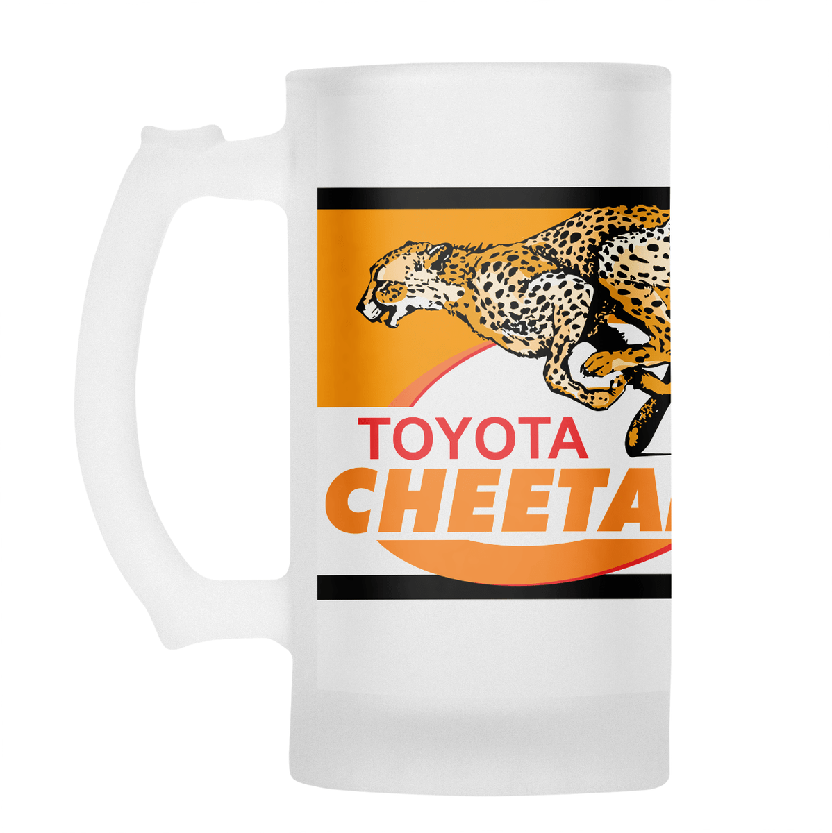 Mugs - CHEETAHS Rugby Frosted Glass Beer Mug - JERSEY for sale in ...