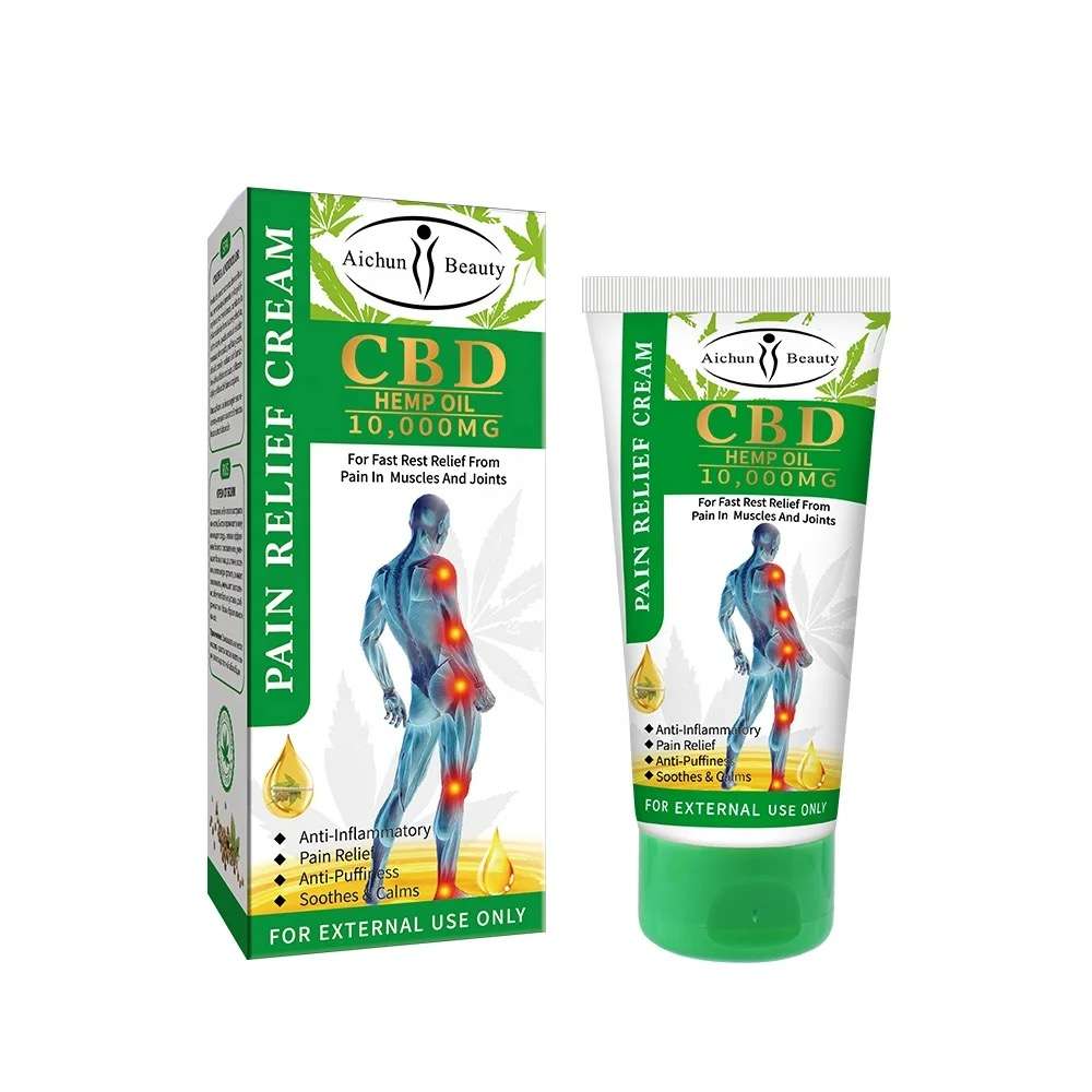 Herbal Remedies & Resins - CBD Hemp Oil Pain Relief Cream -10 000MG ...