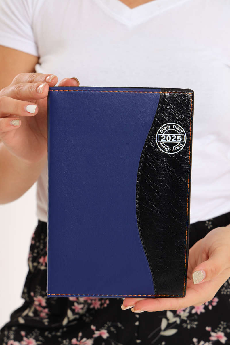 Notebooks & Paper - 2025 Diary Daily Planner Soft Luxury PU Leather A5 ...