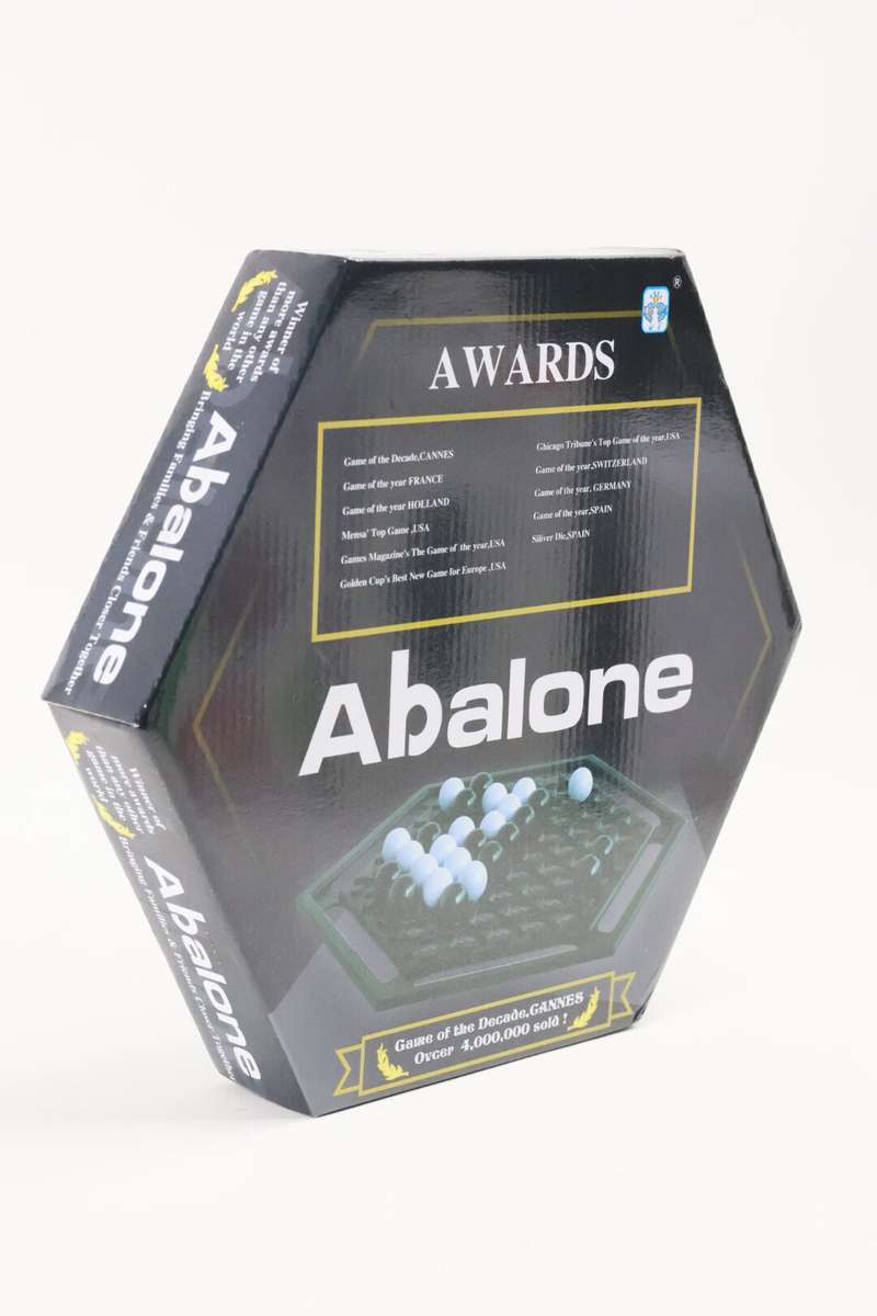 Chess, Draughts & Checkers - Abalone Chess Game Mini Black and White ...