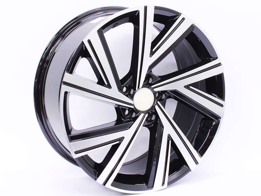 Mags & Wheels - 19" BK5805 5/112 Black Machine Face Alloy Wheels was ...