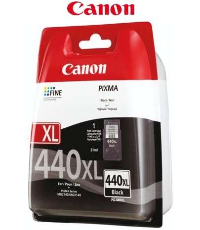 Ink Cartridges - Canon Ink Black XL MG2140 MG3140 MG4140 MX374 MX434 ...