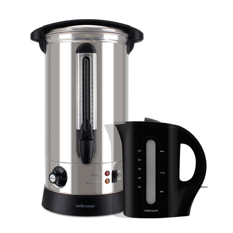 Other Cookware - Mellerware Pack 2 Piece Set 10L Urn+1.7L Kettle was ...