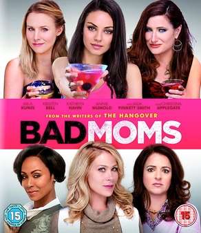 Movies - Bad Moms (Christina Applegate) (Blu Ray) for sale in Port Elizabeth (ID:604525683)