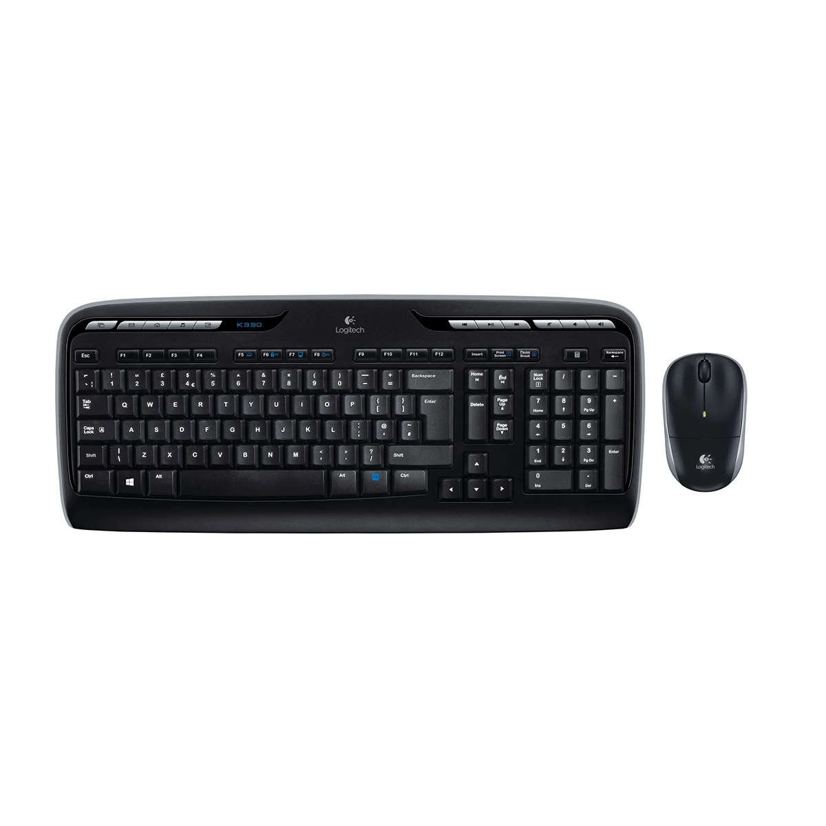 Keyboard & Mouse Bundles - Logitech MK330 Cordless Keyboard & 1200dpi ...