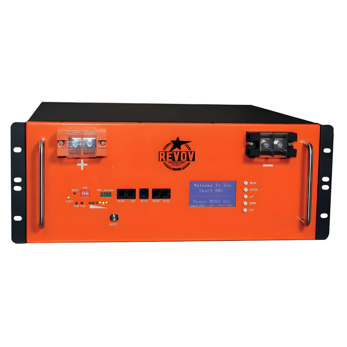 Solar Power Stations - Revov R100 LifePO4 Lithium 51.2V 100AH 5.12kWh ...