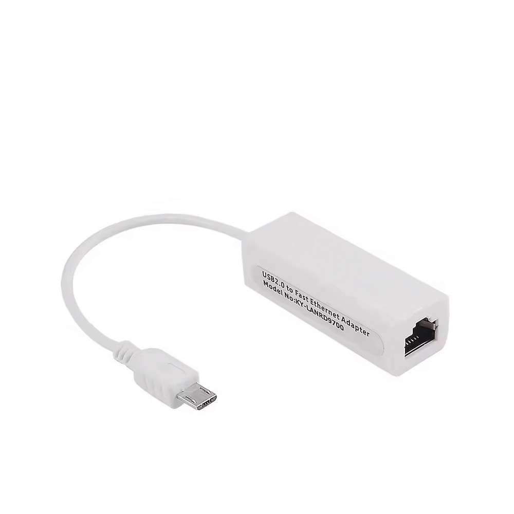 Cables & Adaptors - Micro USB 2.0 to Ethernet Adapter - Wired Network ...