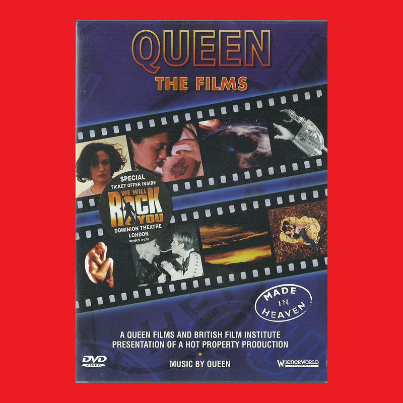 Rock - Queen - The Films DVD - Extremely Rare Collector's Item for sale ...