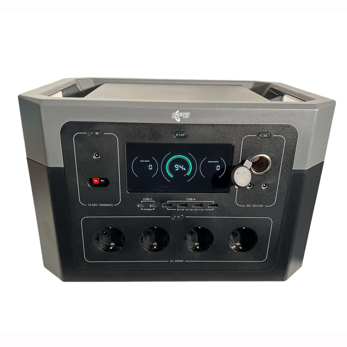 Battery & Charger Combos - GPB 2000W Portable Power Station / UPS for ...