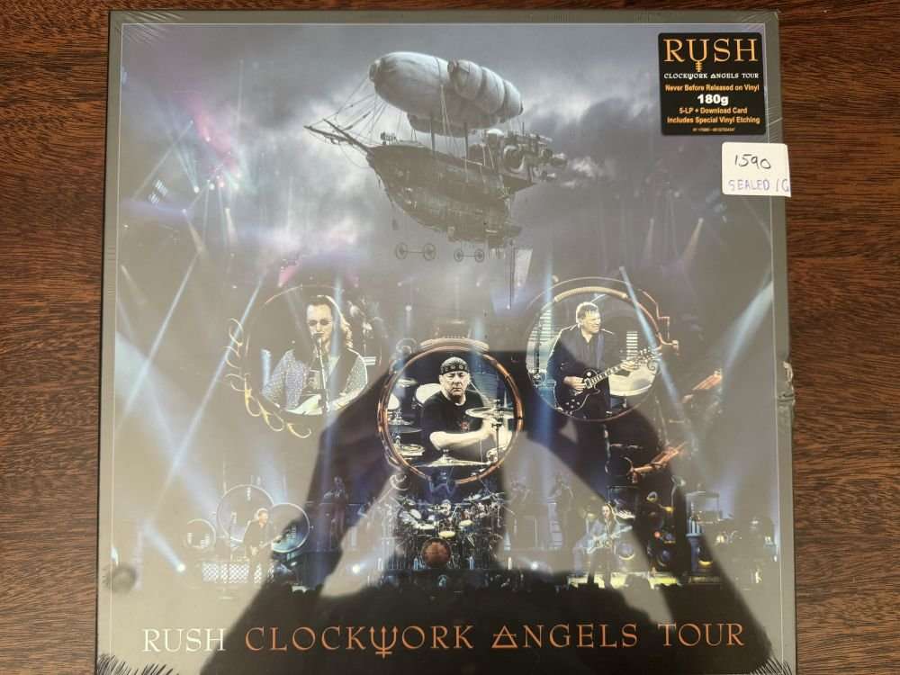 Movies - Rush - Clockwork Angels Tour (5LP Boxset) (Sealed/G+) for sale ...