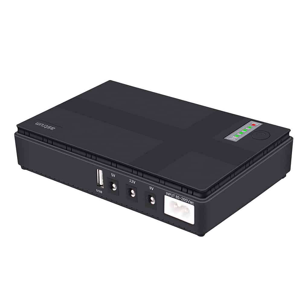 UPS - Astrum Mini UPS for Modem / Wifi Router 10200mAh PB070 Black for ...